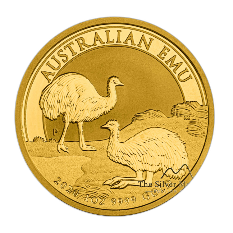 1 troy ounce gold coin Emu 2020
